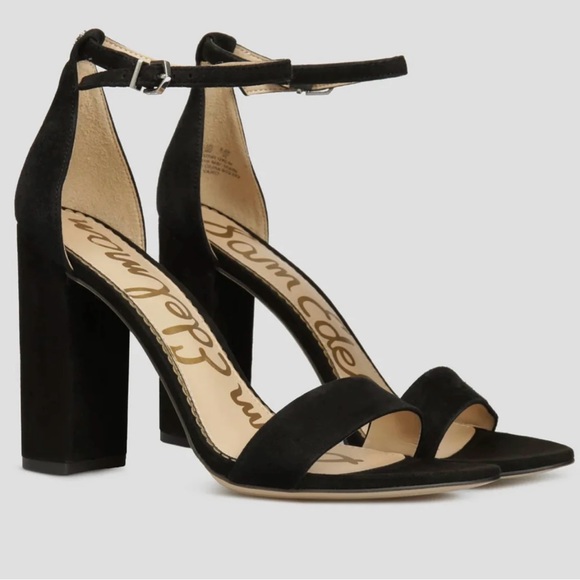 Sam Edelman | Shoes | Sam Edelman Yaro Ankle Strap Block Heel Sandals ...
